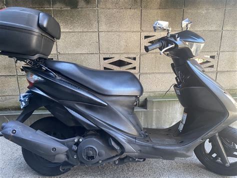 【傷や汚れあり】アドレスv125s 自賠責令和5年4月まで マットブラック ベルト、ウエイトローラー交換済み グリップヒーター 盗難防止
