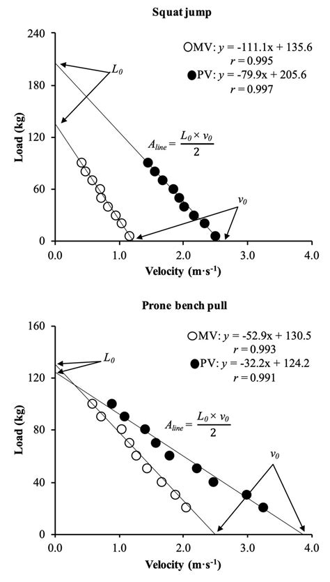 Representation Of The Load Velocity Relationship Obtained By A
