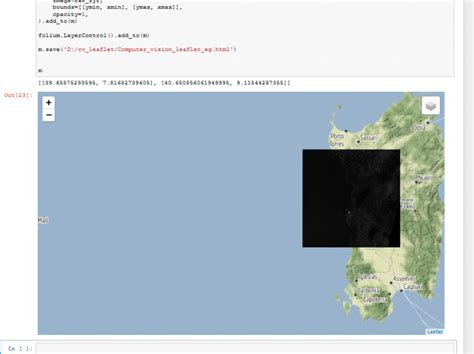 combining opencv and leaflet for simple web mapping