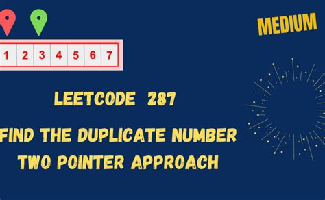 leetcode find the duplicate number solution java solution hackerheap