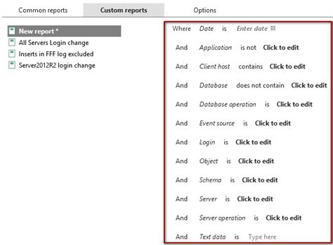 apexsql audit feature highlight custom reports blog