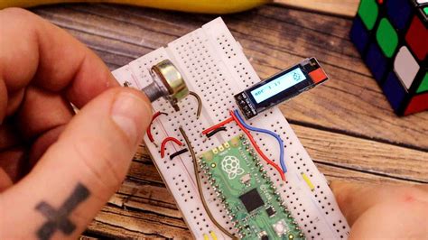 raspberry pi pico i2c oled display micropython ssd1306 example code