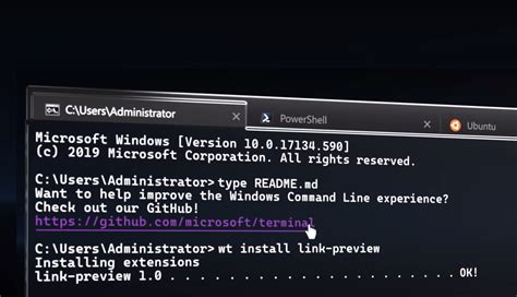 microsoft s tabbed windows terminal command line app is out