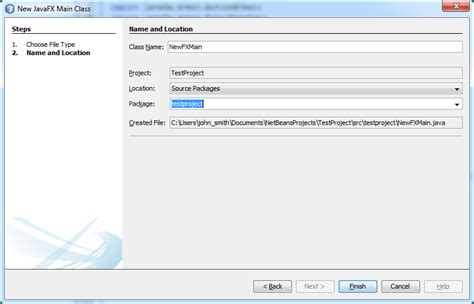java netbeans javafx application subclass missing