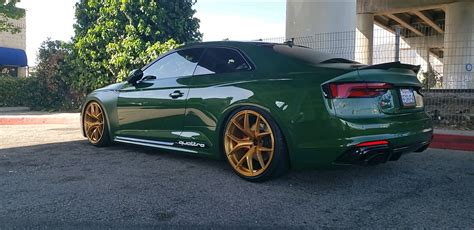 Audi Rs5 B9 Green Zito Zf05 Wheel Wheel Front