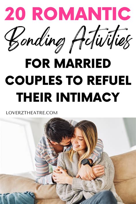 20 Romantic Bonding Activities For Married Couples