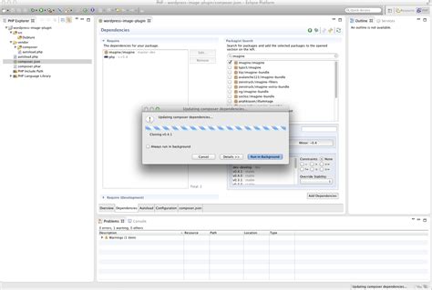 composer php support eclipse plugins bundles and products eclipse