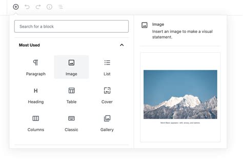new block apis in wordpress 5 3 make wordpress core