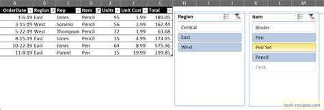how to use slicers to filter data in microsoft excel