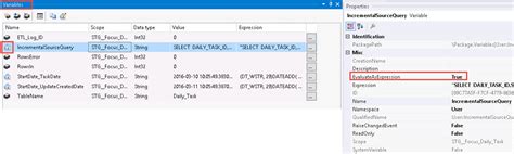 how to parameterize a source query in ssis using attunity connector for