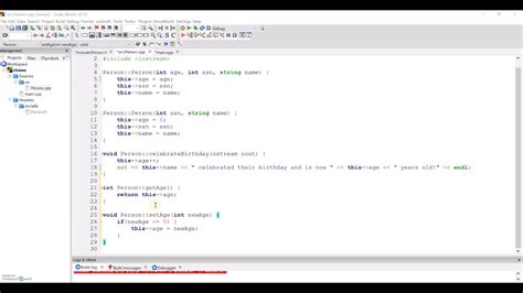 classes in c multiple constructors access modifiers accessor and