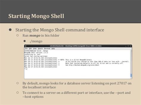 mongo db basics