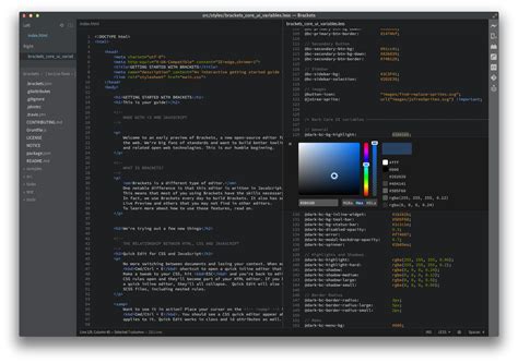 adobe launches brackets v1 0 an open source text editor for web