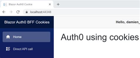securing blazor web assembly using cookies and auth0