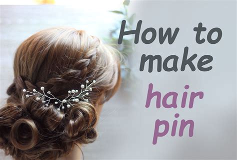 Diy Bridal Hair Vine Pin With Rhinestones Pearls Accessory Headpiece Ha