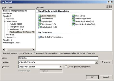 10 steps to creating a windows mobile database application