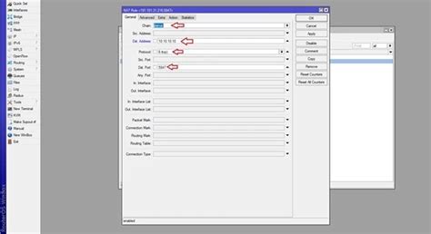 Mikrotik Port Forwarding Routeros Port Forwarding