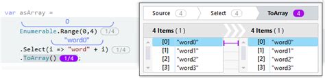 a visual lexicon of linq simple talk