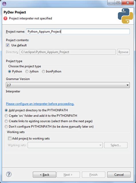 appium python executing appium webdriver automation script on