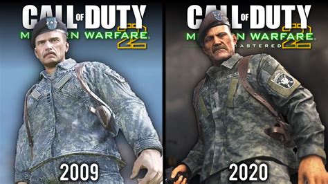 Call Of Duty Modern Warfare 2 Remastered Vs Original Direct