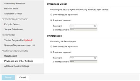 cannot unload security agent after migrating from officescan apex one