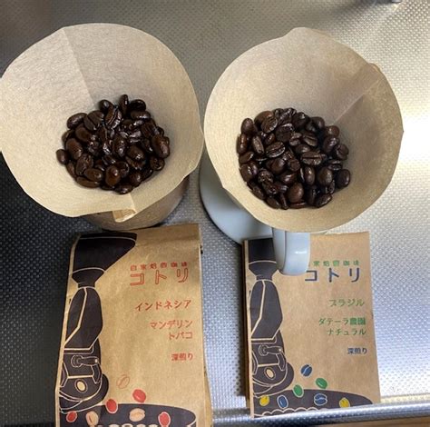 コーヒーの味の比較