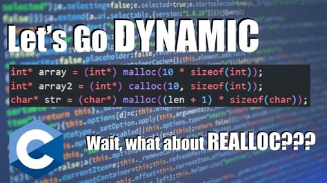 implementation of malloc calloc realloc and free in c youtube