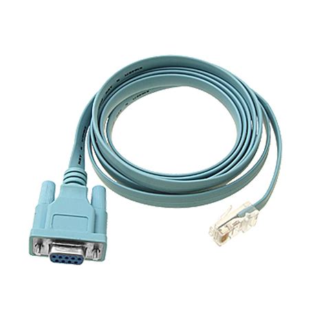 console cable db9 to rj45 6 ft for cisco router switch line card mk ebay