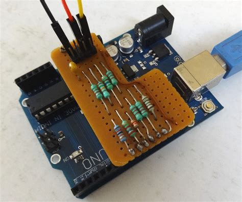 10 resistor arduino waveform generator 8 steps with pictures