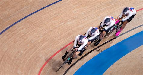Usa Womens Team Pursuit Follow Closely Behind German World Record