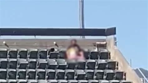 cops investigating alleged sex act in stands at oakland a s game