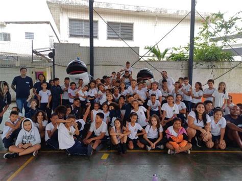 Santos Promove Treino Aberto Com Ação Em Escola Municipal Santos Ge