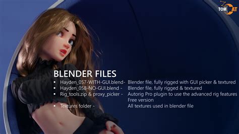 3d Model Hayden Rigged Woman Character For Blender And Unity Vr Ar
