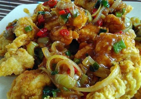 Resep Ayam Tepung Saus Tiram Oleh Dapur Ummu Nibras Cookpad