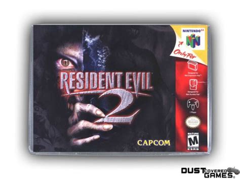 Resident Evil 2 N64 Nintendo 64 Game Case Box Cover Brand New Pro
