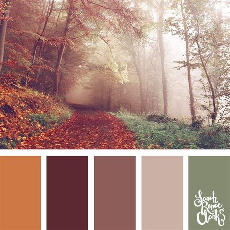 Autumn Color Palette Inspired By Beautiful Landscapes