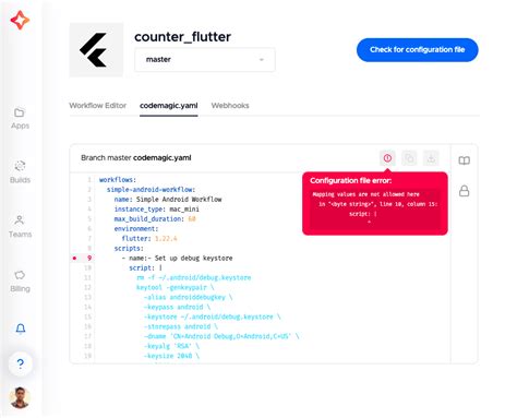 codemagic yaml cheat sheet codemagic blog