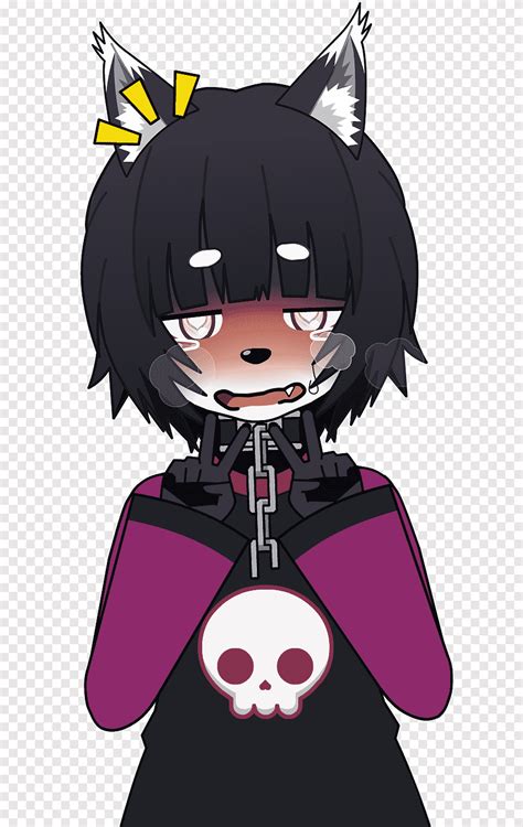 Cheveux Noirs Mangaka Créature Légendaire Cartoon Ahegao Ahegao