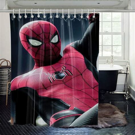 Order Cool Spider Man Shower Curtain From Brightroomy Now
