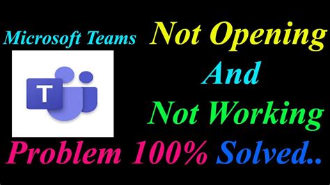 how to fix microsoft teams app not opening loading not working