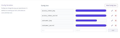 javascript how do i link my heroku config variables to a
