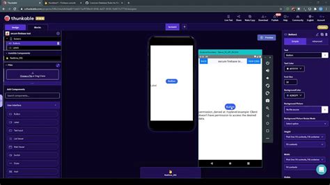 unless using public rules in firebase the api key can t access data