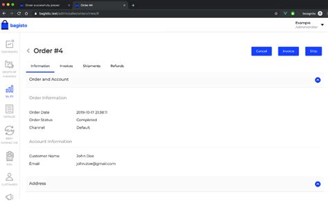 laravel ecommerce razorpay payment gateway integration