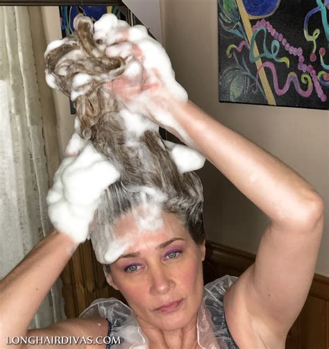 Leonas Long Hair Fetish Videos A Bun Maid To Lather