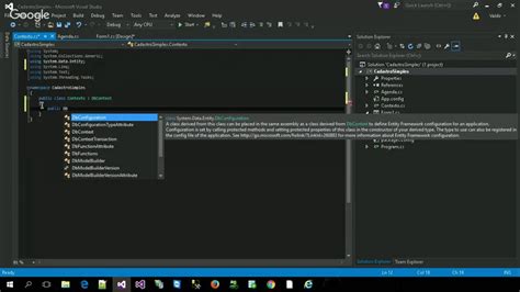 cadastro simples utilizando entity framework c youtube