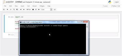 [howto] opencv tutorials 1 how to install opencv on anaconda on