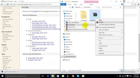 tomcat server add to sts youtube