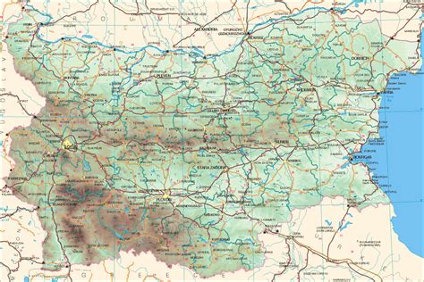 Bulgária Mapas Geográficos Da Bulgária Enciclopédia Global™