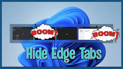 Hide All Edge Tabs When You Press Alt Tab In Windows 11 Youtube