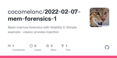 github cocomelonc 2022 02 07 mem forensics 1 basic memory forensics